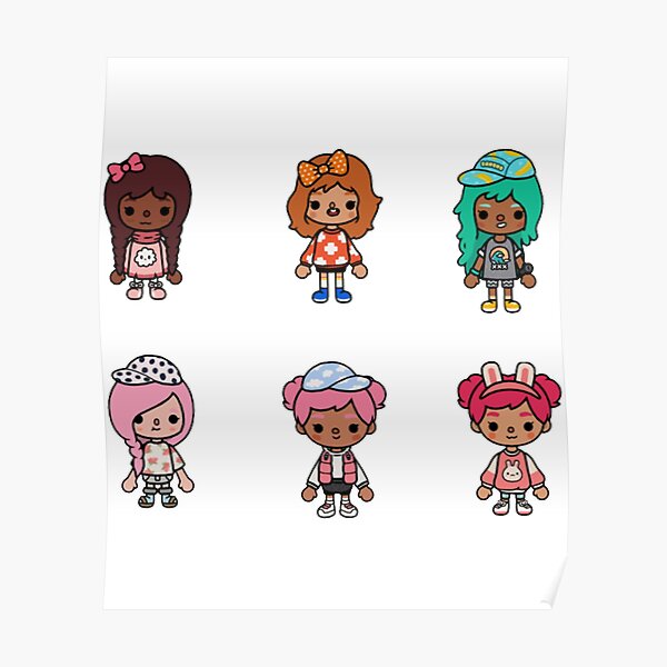 "Toca Boca Toca Boca 2021 Toca Life World " Poster by madebyCdesign ...