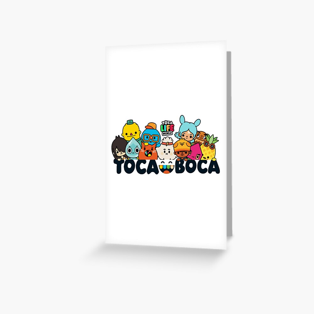 "Toca Boca Toca Boca 2021 Toca Life World " Greeting Card by ...