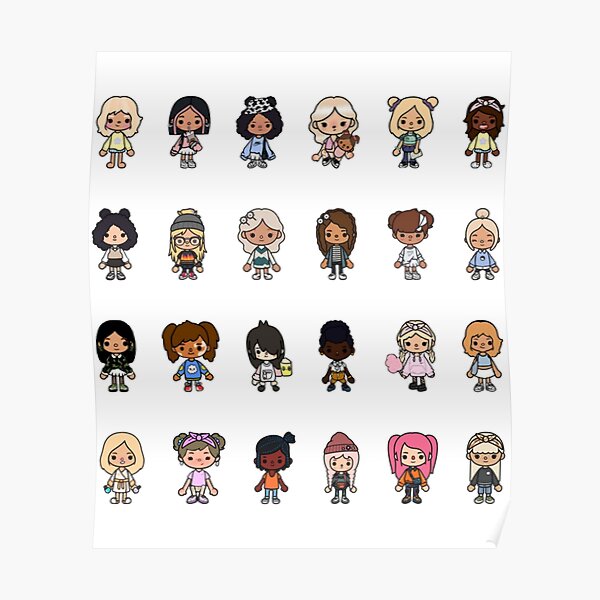 "Toca Boca Toca Boca 2021 Toca Life World " Poster for Sale by ...