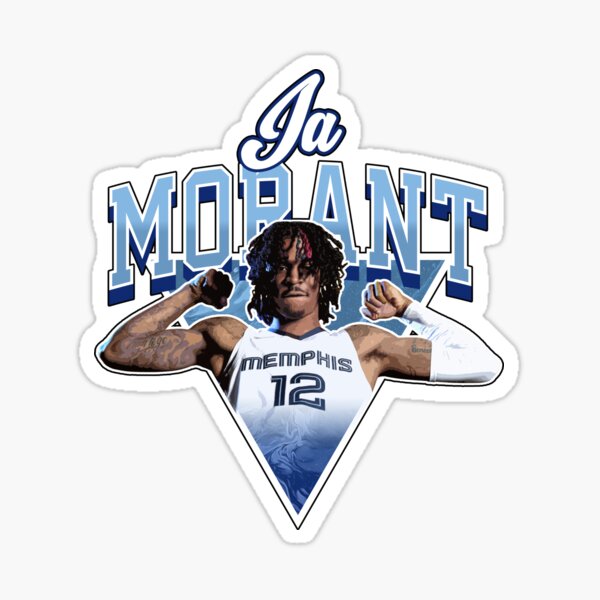 "Ja Morant Design Artwork" Sticker by A3Graphics | Redbubble