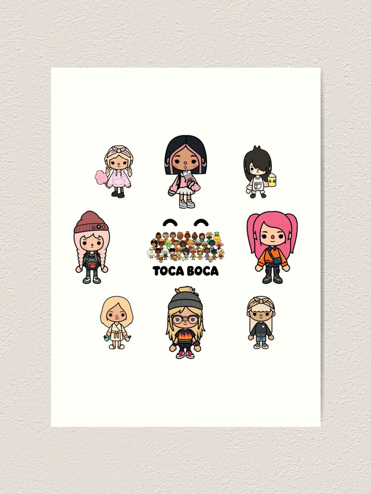 "Toca World Pack " Art Print for Sale by madebyCdesign | Redbubble
