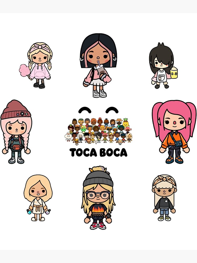 "Toca World Pack " Art Print for Sale by madebyCdesign | Redbubble
