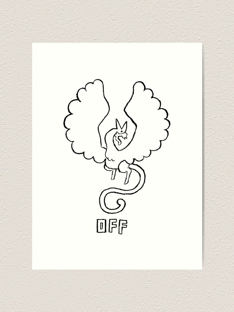 "OFF - Japhet Club" Art Print by mortisghost | Redbubble