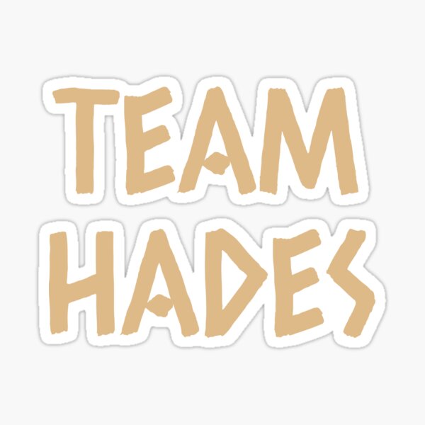 "Team Hades Ancient Greece Greek Mythology God" Sticker by KidRonin ...
