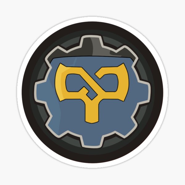 "Robo Ky Guild Icon" Sticker by morestickerspls | Redbubble