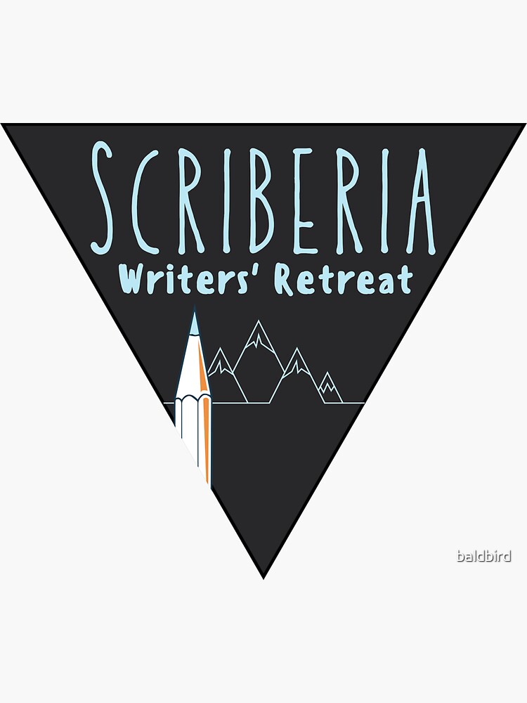 "Scriberia | Inventing Anna" Sticker by baldbird | Redbubble