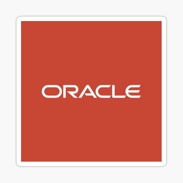 "Oracle | Best Selling | Logo" Sticker by ankurred | Redbubble