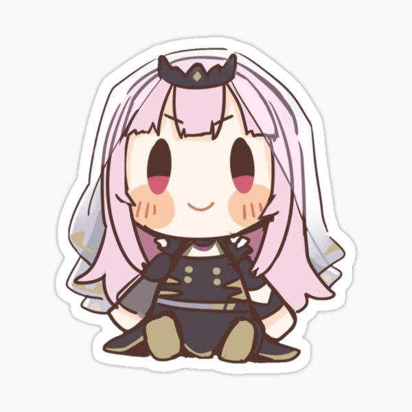 "Chibi Calli || Hololive " Sticker for Sale by AszaAri | Redbubble