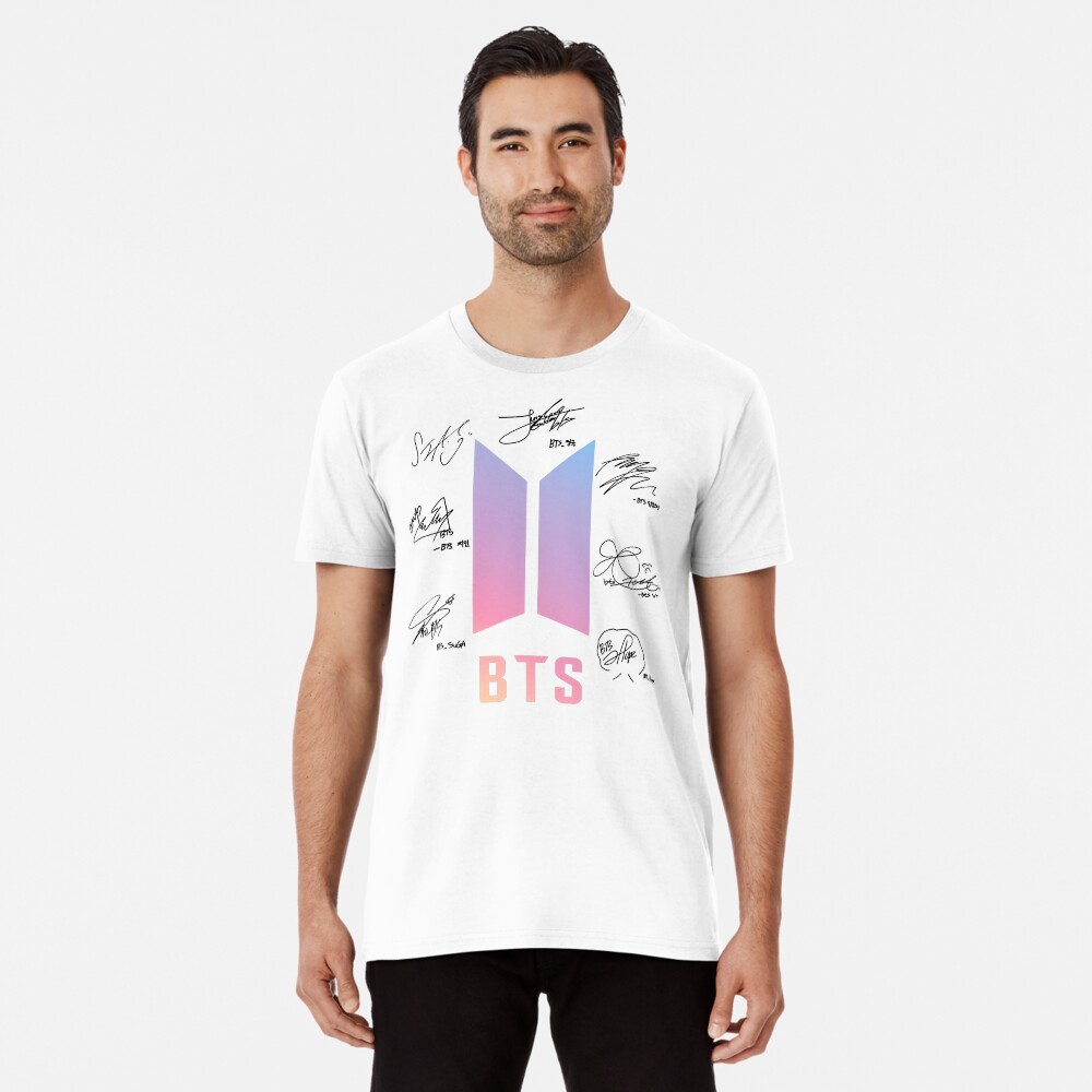 "BT21 Group Signatures" Sticker for Sale by JoVidtaaDams | Redbubble