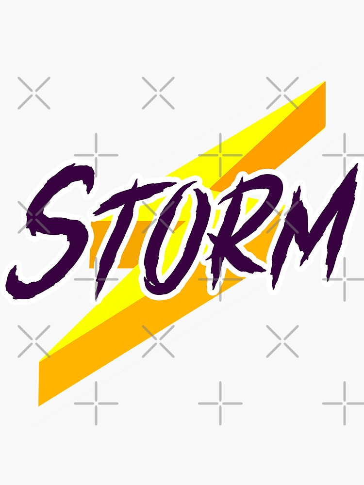 "Storm" Sticker by Undefeatd | Redbubble