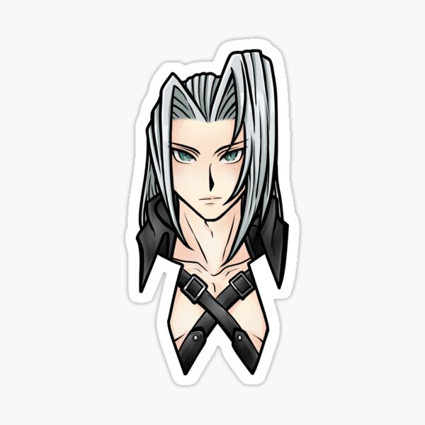 "Sephiroth" Sticker by Pikadaj | Redbubble