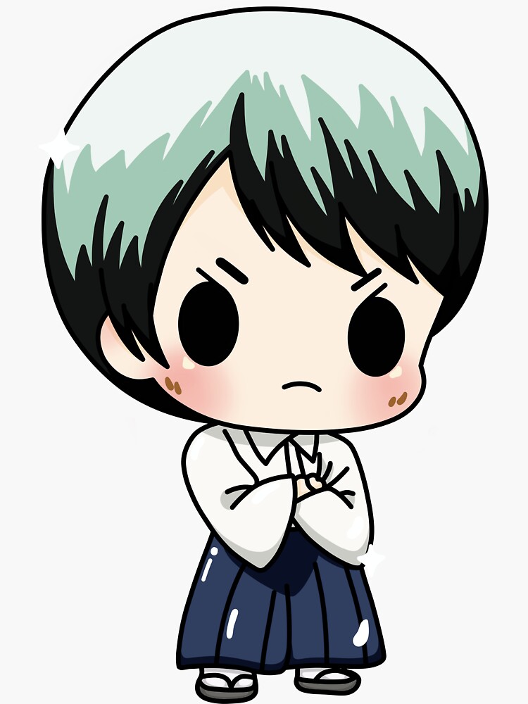 "Yushiro Cute and Cool Art Demon Slayer" Sticker by crushepictees ...