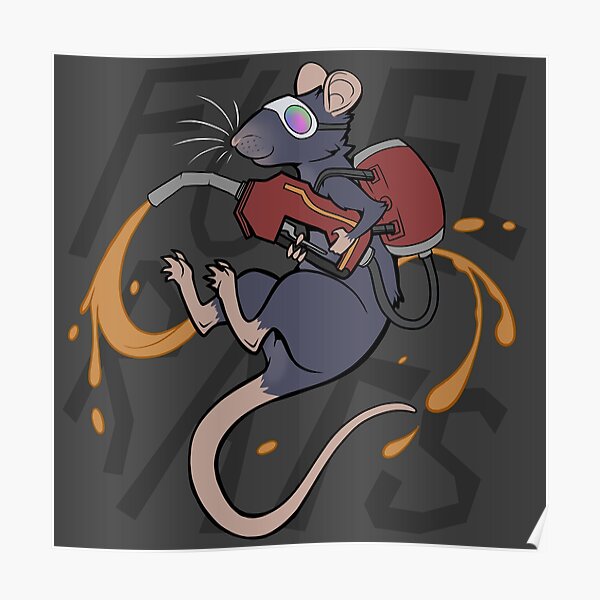 "Fuel Rats" Poster for Sale by weaponsgradetea | Redbubble