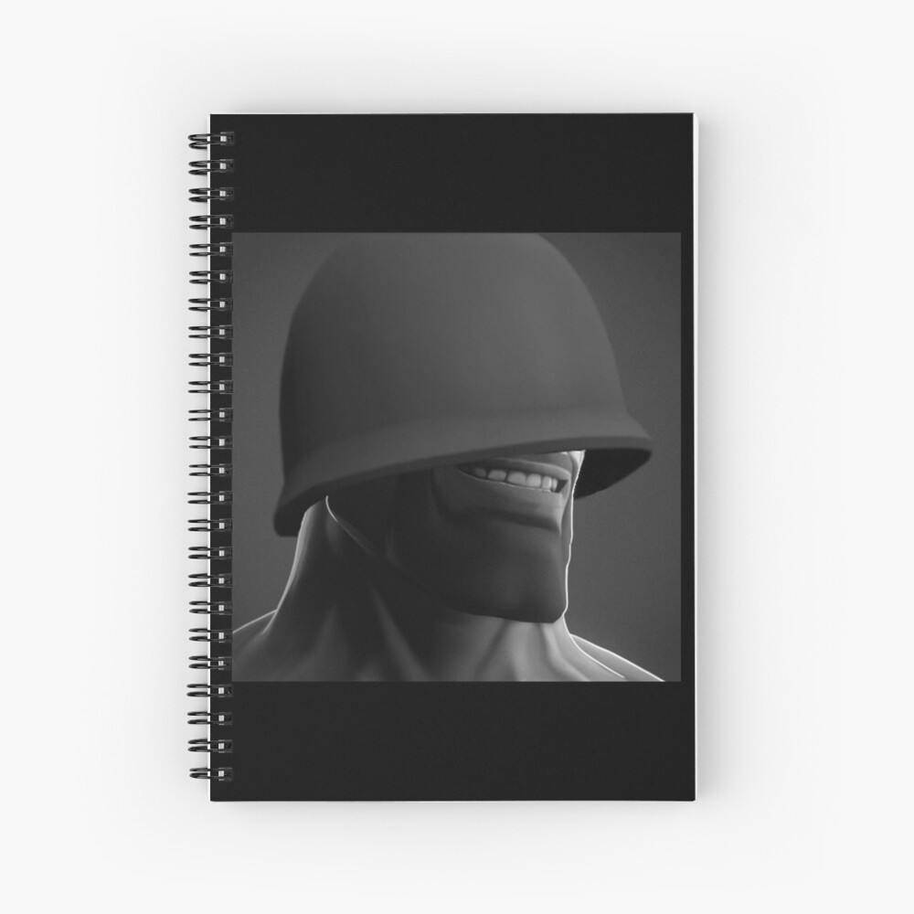 "GigaChad from Team fortress 2| Giga Chad" Spiral Notebook by Mad-Boy ...
