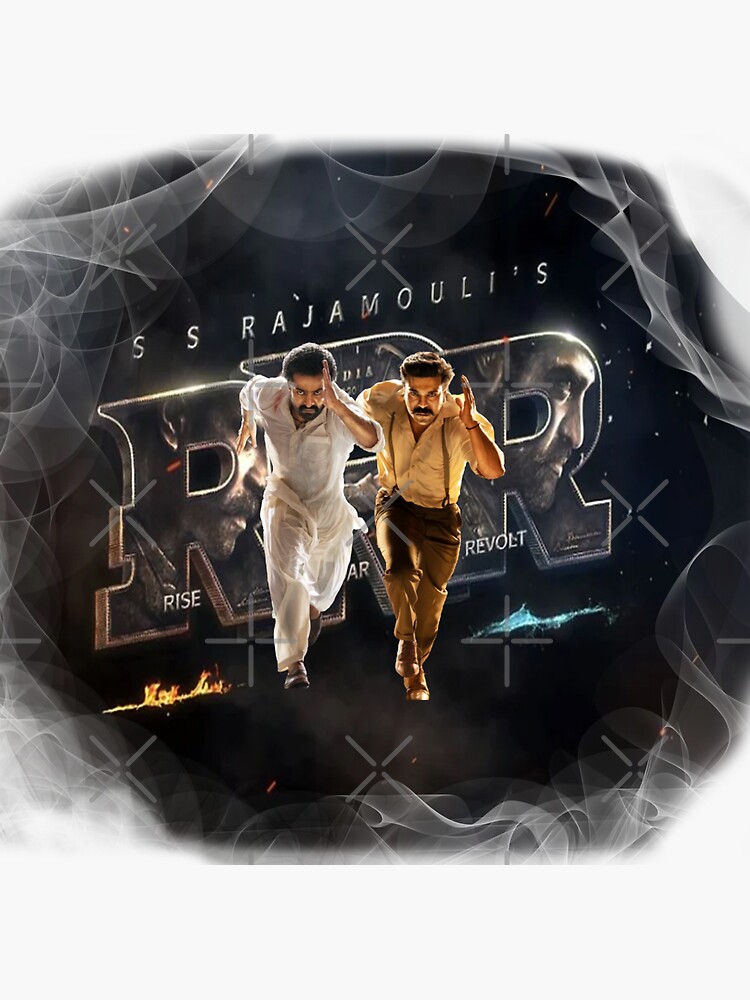 "RRR" Sticker by Camrynm1 | Redbubble