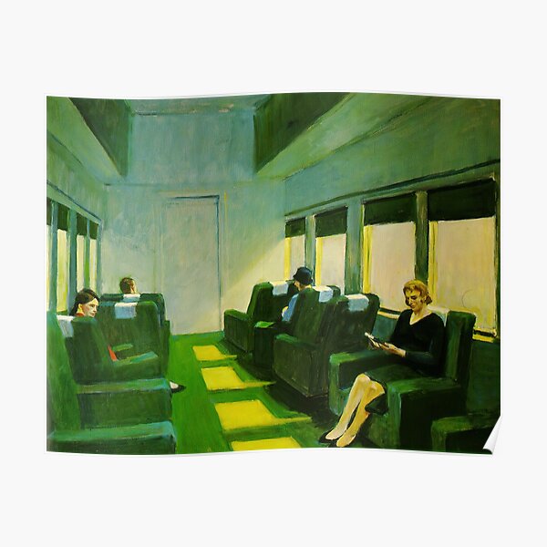 "Edward Hopper Interior" Poster for Sale by monicakunkel50 | Redbubble