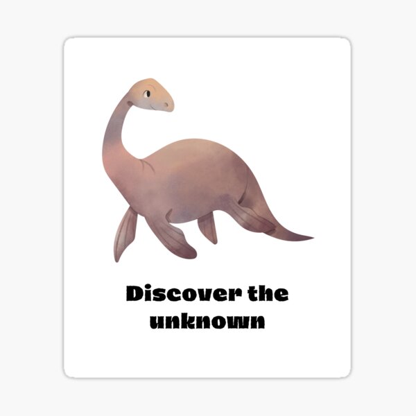 "Discover the unknown" Sticker by Mabeeze | Redbubble