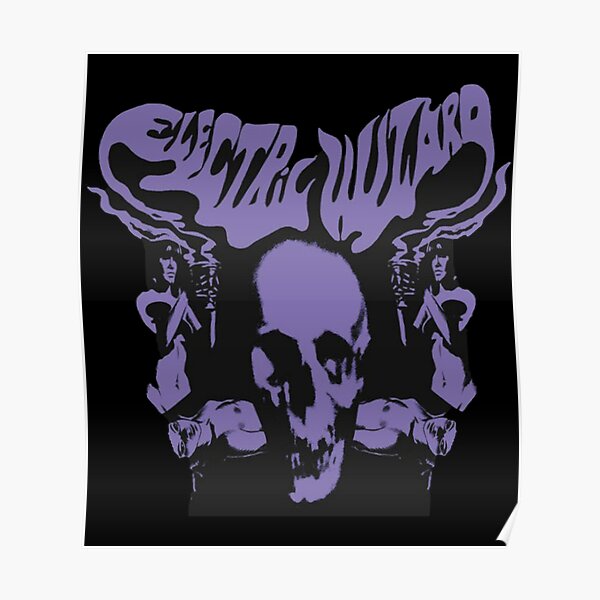 "Electric Wizard Sticker" Poster for Sale by juliannewa | Redbubble