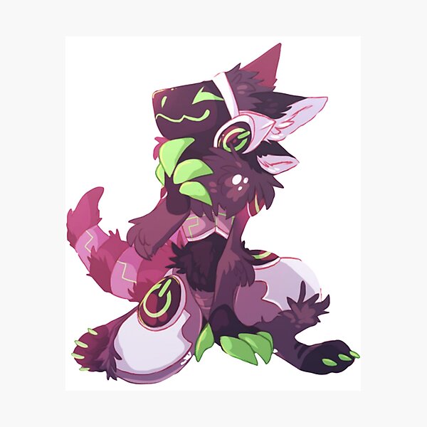 "Protogen.robot, protogen,GIFS" Fotodruck von ArtTravel2303 | Redbubble