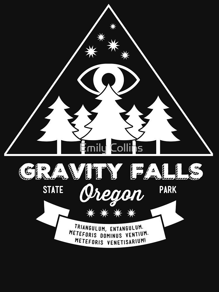 "Visit Gravity Falls, Oregon!" T-shirt for Sale by baselinegraphix ...