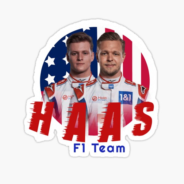 "Haas F1 Team" Sticker by theminimalzone | Redbubble