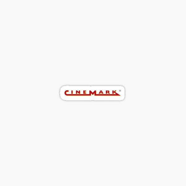 "Best -Cinemark- Red Merch" Sticker by pierocarmine | Redbubble