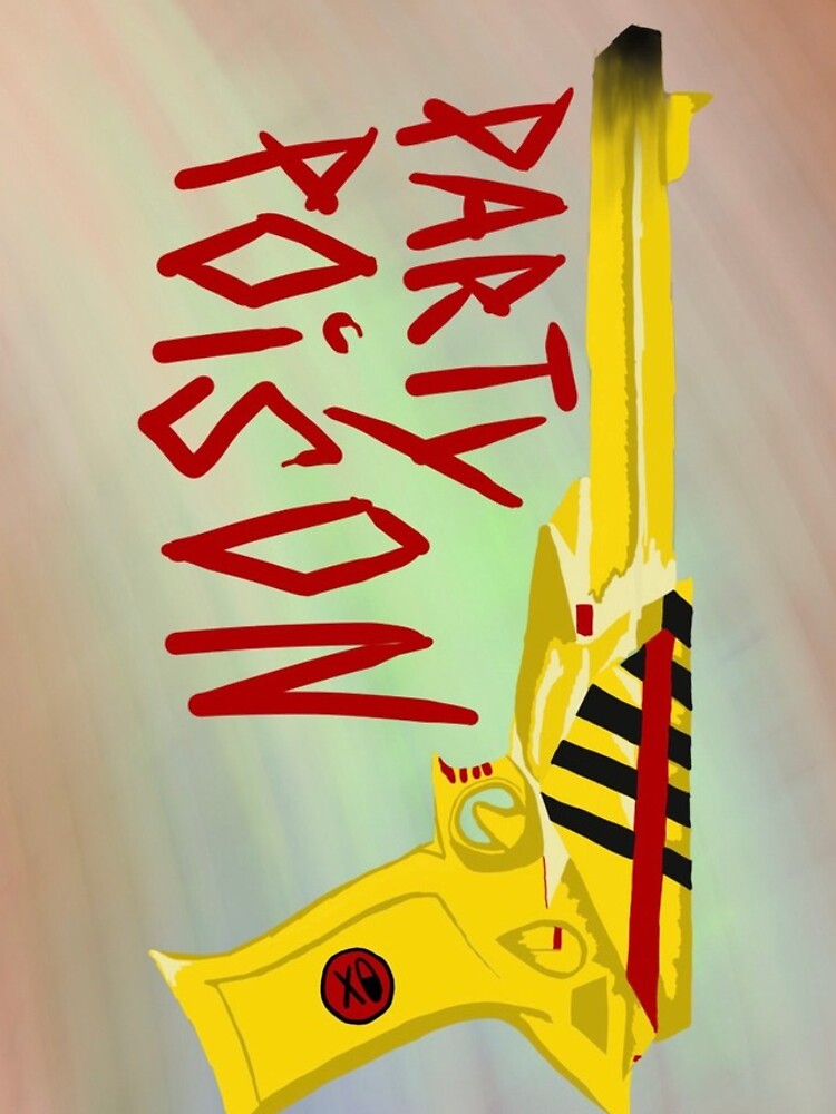 "Party Poison Ray Gun Print " iPhone Case for Sale by Drowning-lesson ...
