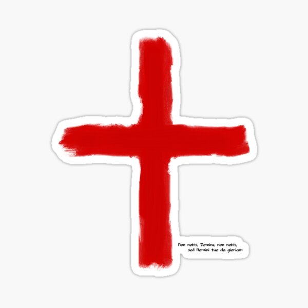 "The Crusades - Templar Knights" Sticker by thelostsigil | Redbubble