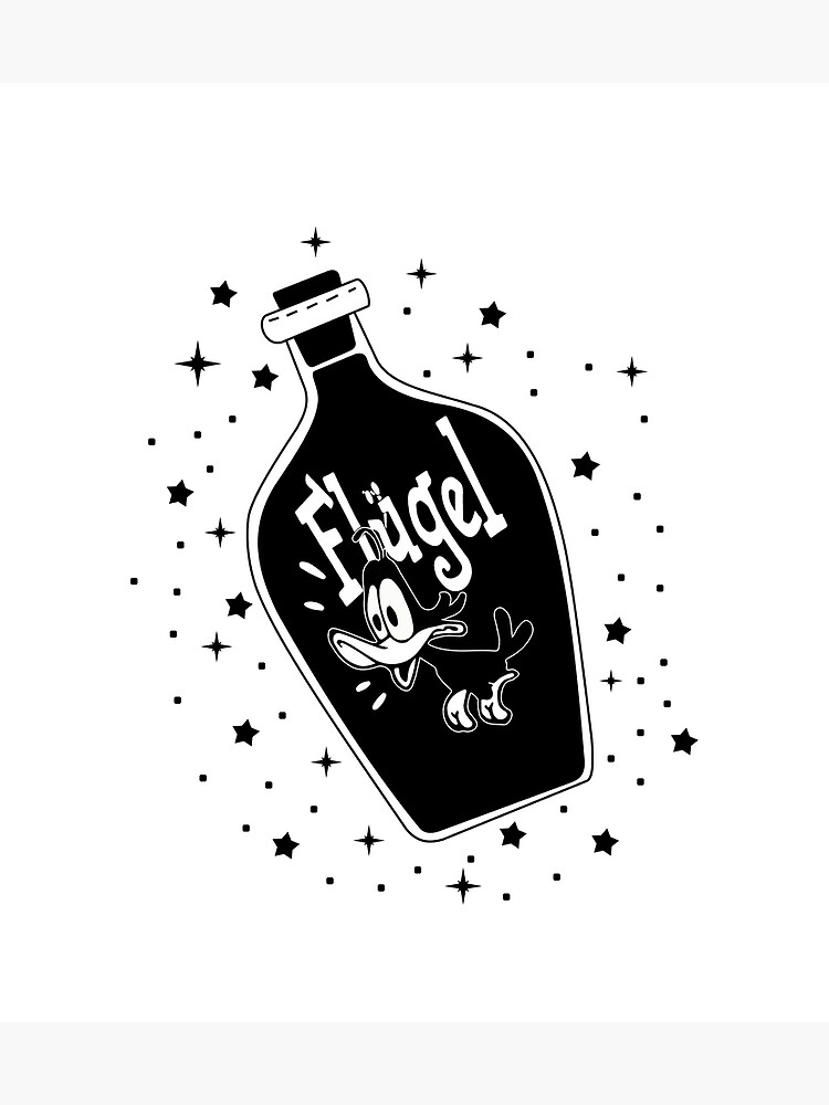 "Flügel Bottle Duck, Flugrel" Poster for Sale by MyrnaoMar | Redbubble