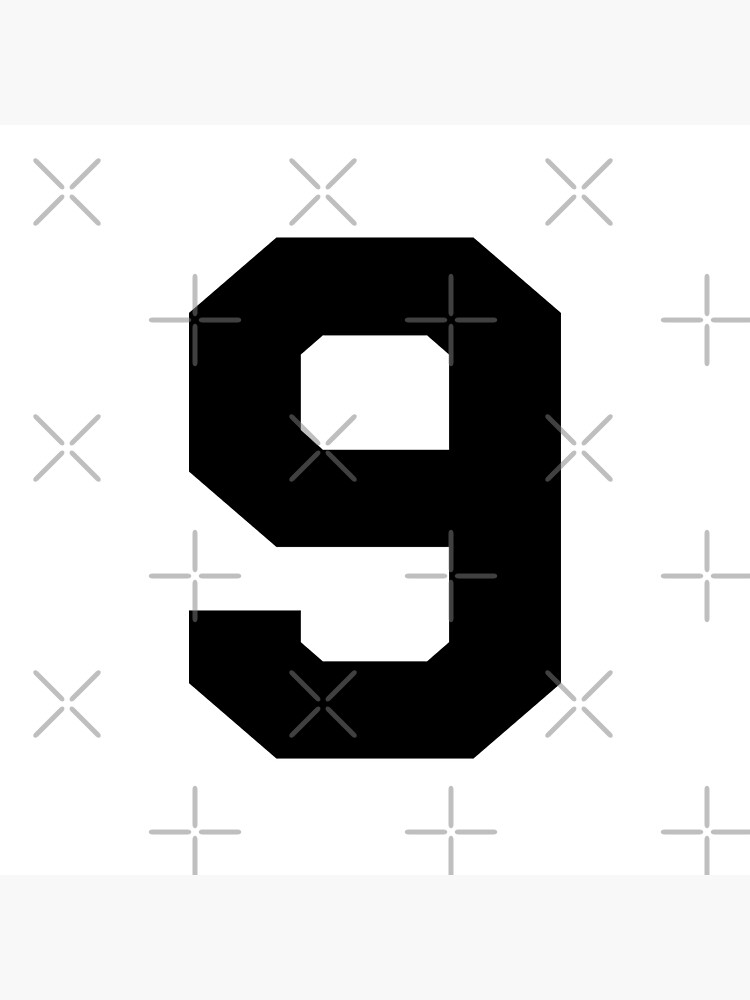 Number 9 Black