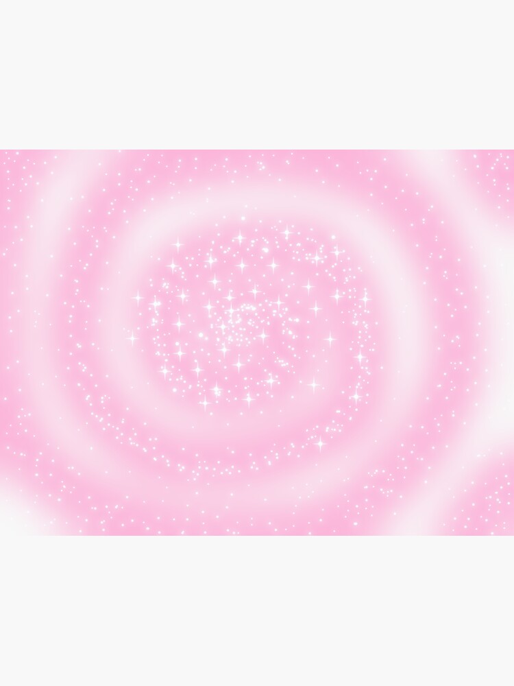 "Y2K pink glitter spiral" Sticker by mattietrainor | Redbubble