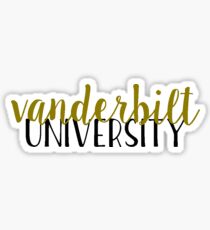 Vanderbilt: Stickers | Redbubble