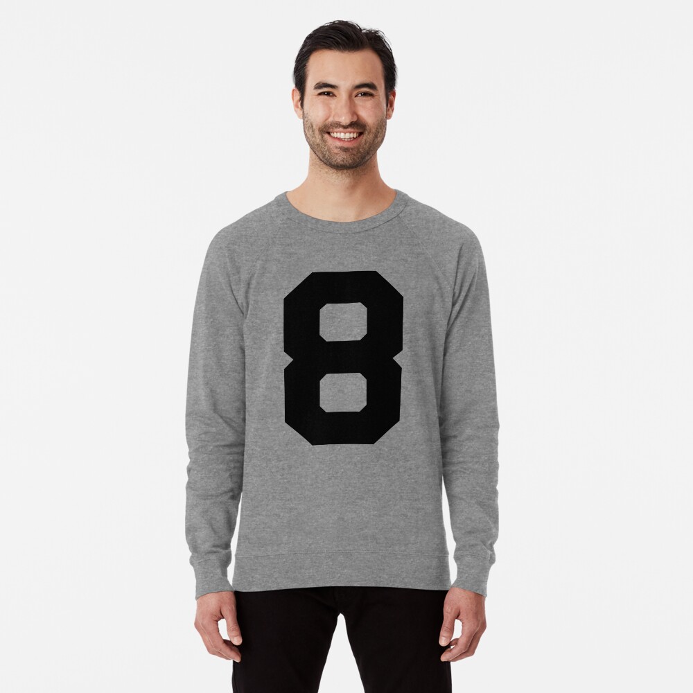 "Number 8, Black eight, Sports number 8" Poster for Sale by ...
