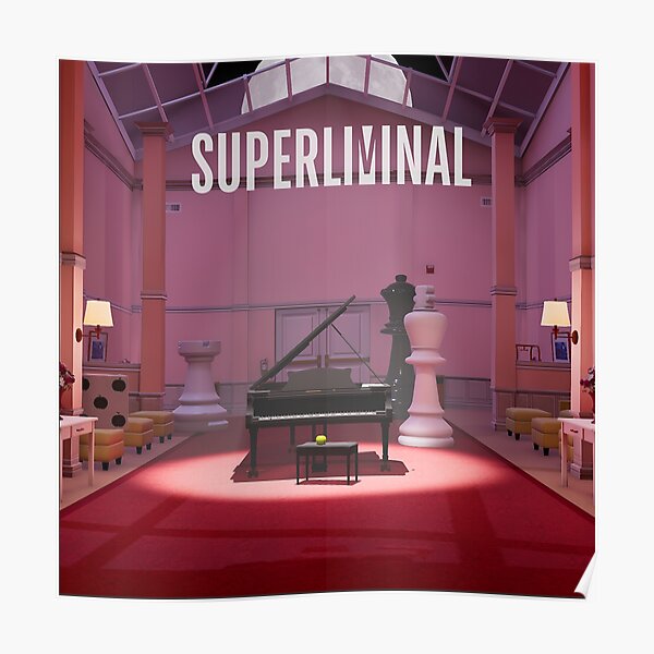 "superliminal" Poster for Sale by Lover70 | Redbubble