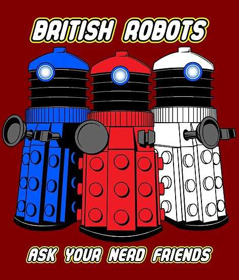 "British Robots" Posters by Jeremy Kohrs | Redbubble