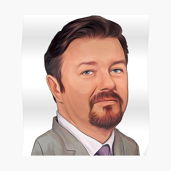 "The Office David Brent" Poster for Sale by annafox463 | Redbubble