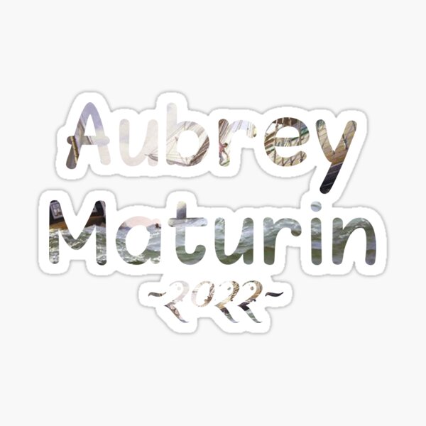 "Aubrey Maturin 2022" Sticker by SmaxArt | Redbubble
