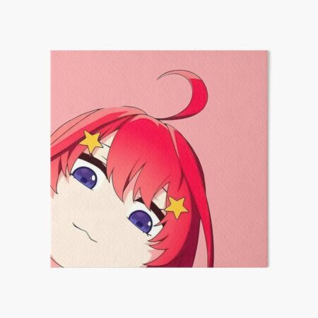 "Itsuki nakano chibi peeker" Art Board Print for Sale by Akuma-san ...