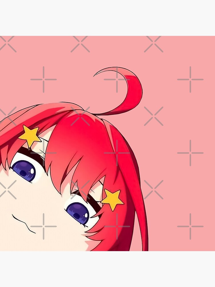 "Itsuki nakano chibi peeker" Poster for Sale by Akuma-san | Redbubble