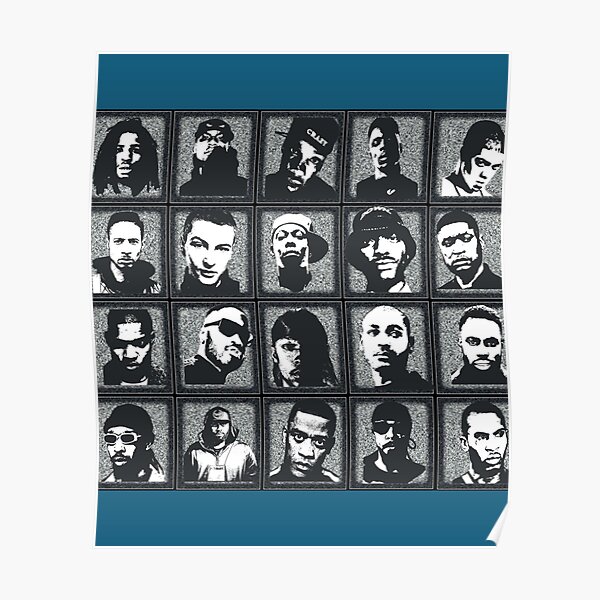 "Legends of Grime " Poster for Sale by TheShirtShopU | Redbubble