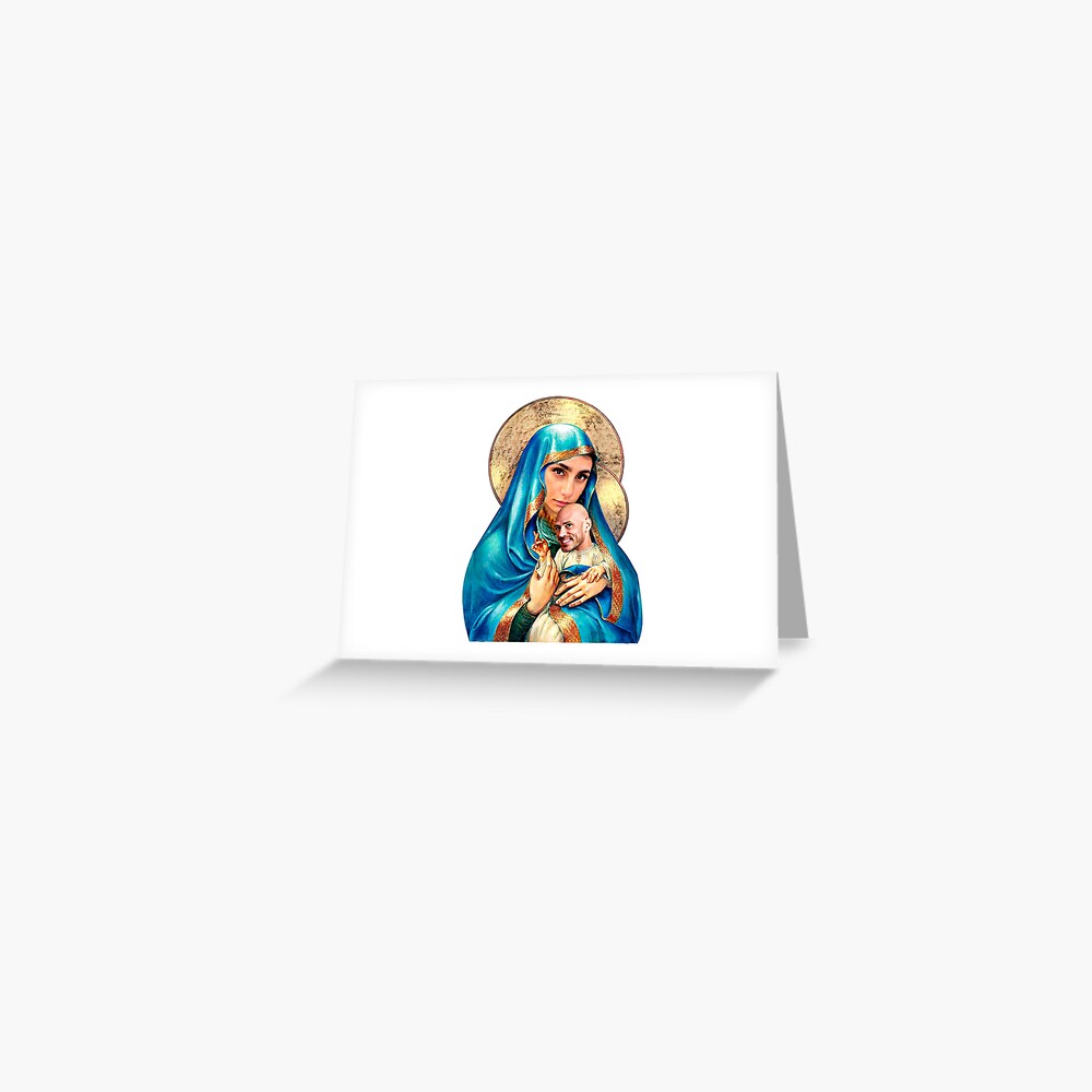 "Virgin mary Mia Khalifa and Johnny sins" Greeting Card by Lovearts01 ...