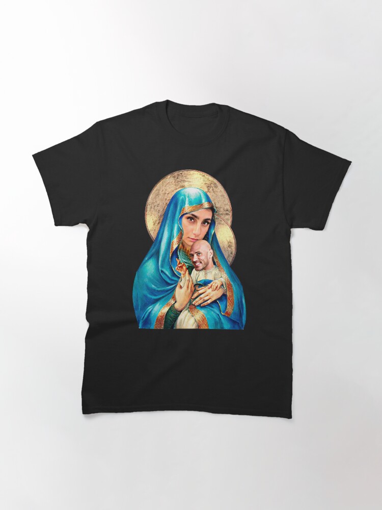 "Virgin mary Mia Khalifa and Johnny sins" T-shirt for Sale by Lovearts01 | Redbubble | mia t ...