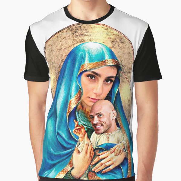 "Virgin mary Mia Khalifa and Johnny sins" Graphic T-Shirt for Sale by ...