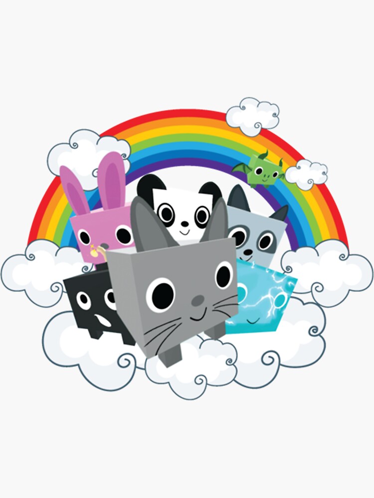 "pet simulator design s " Sticker by AnthonyRapp | Redbubble