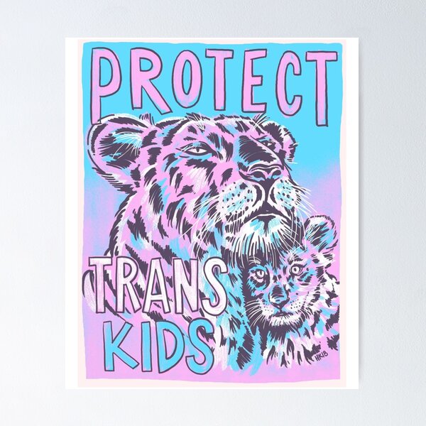 "protect trans youth (1)" Poster for Sale by MilaCreativeCo | Redbubble
