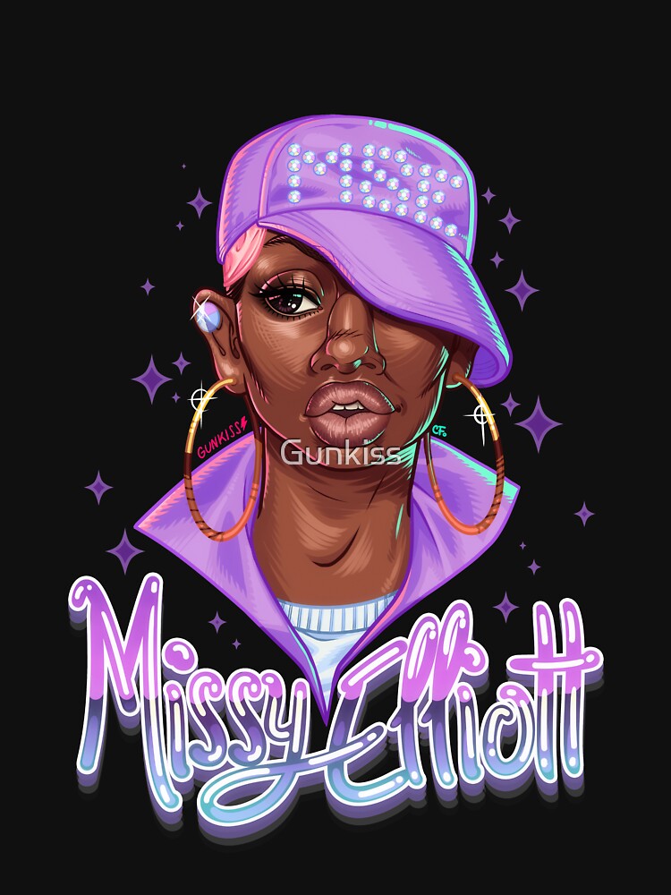 "Missy Elliot" T-shirt by Gunkiss | Redbubble