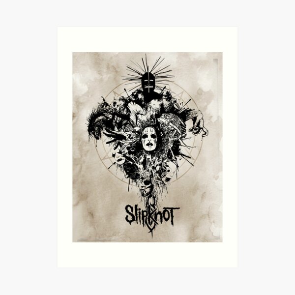 "Maggot Aesthetic Diorama Mask Nu Metal 90s Poster" Art Print for Sale ...