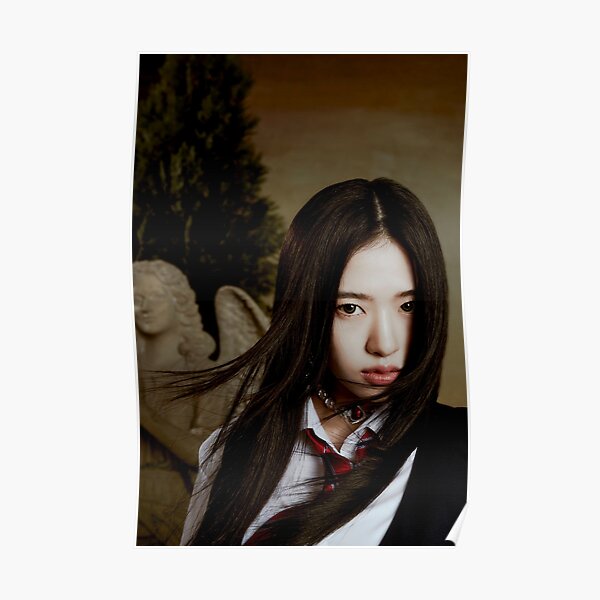 "IVE YUJIN ‘LOVE DIVE’" Poster for Sale by HaloHaloShine | Redbubble