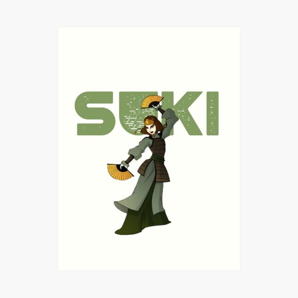 "Suki Avatar the Last Airbender" Art Print for Sale by PopSeoulStudio ...