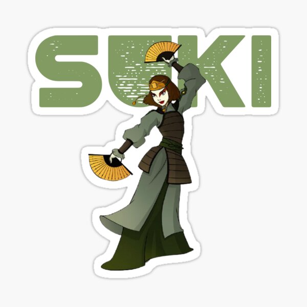 "Suki Avatar the Last Airbender" Sticker by PopSeoulStudio | Redbubble